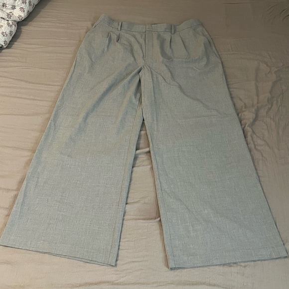 LOFT | Pants & Jumpsuits | Loft Light Gray Trousers | Poshmark